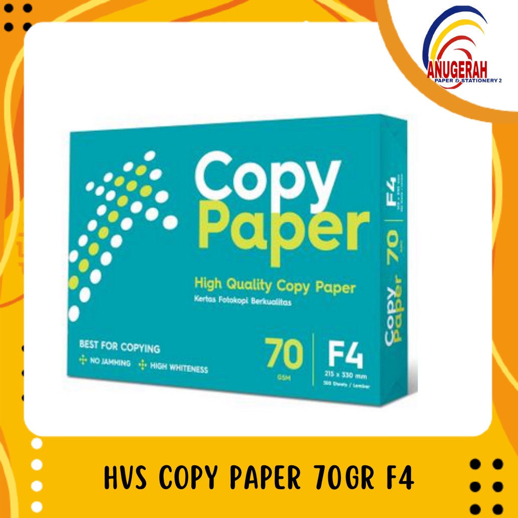 Jual Kertas HVS Copy Paper Folio F4 70 Gram Murah (RIM) | Shopee Indonesia