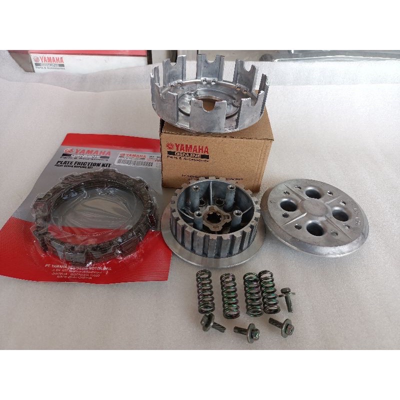 Jual Mangkok kopling lengkap kaki 4 kopling rx king set kampas pir | Shopee Indonesia