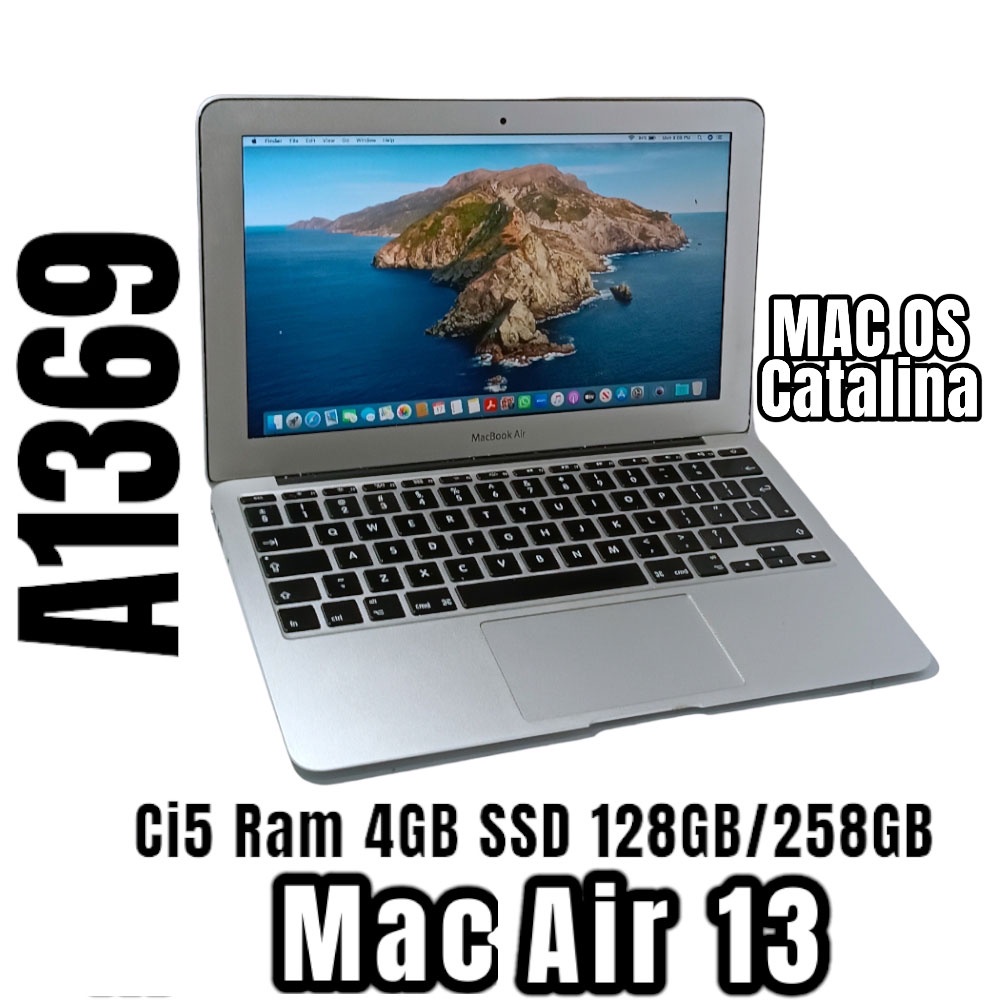 Jual Mac Air 13 A1369 2011 Core i5 Ram 4GB SSD 128GB mac20 | Shopee ...