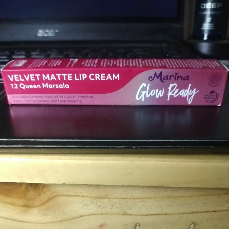 Jual MARINA glow ready velvet matte lip cream 5ML all varian | Shopee ...