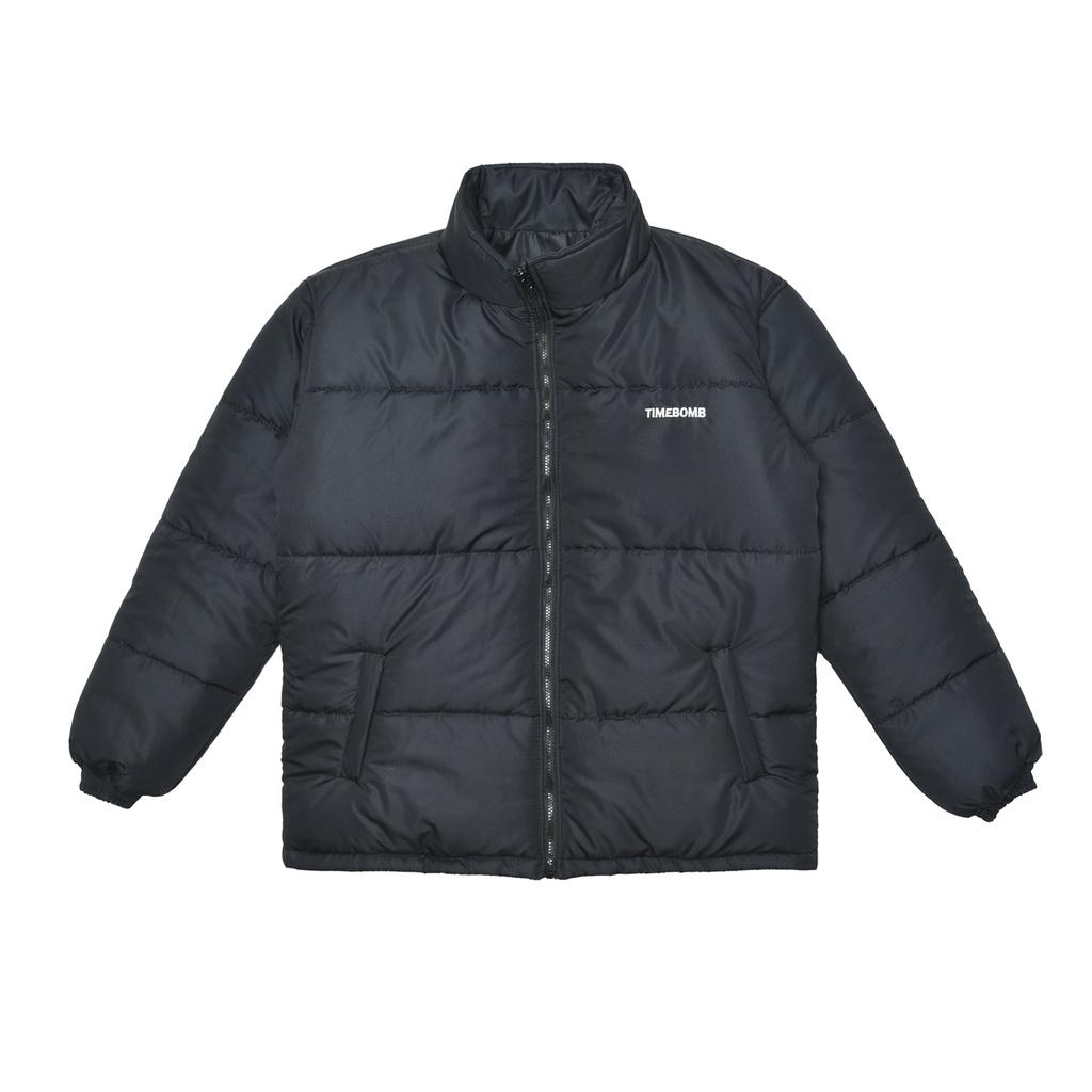 Jual TIMEBOMB JACKET | Puffer Coat Jaket | Jaket Puffer Black | Shopee ...