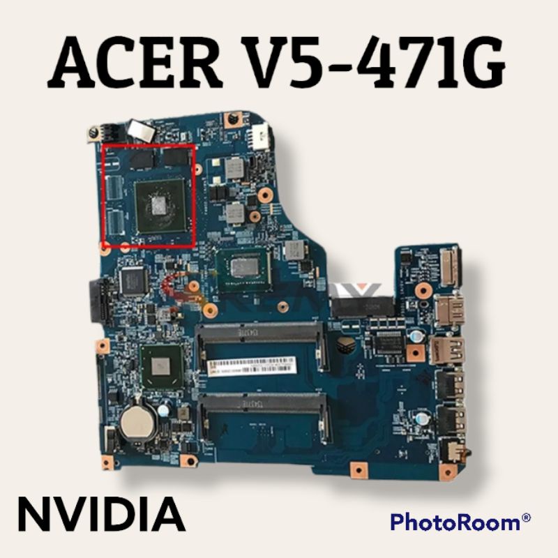 Jual motherboard mainboard mobo Acer V5-431 V5-471 V5-471G i3 i5 337U Intel Hd / Nvidia 40 pin ...