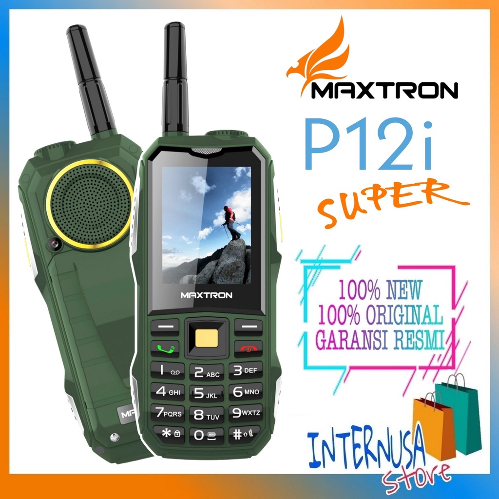 Jual HP MAXTRON P12i SUPER - HP OUTDOOR 2,4" - HP MAXTRON P12 - BIG ...
