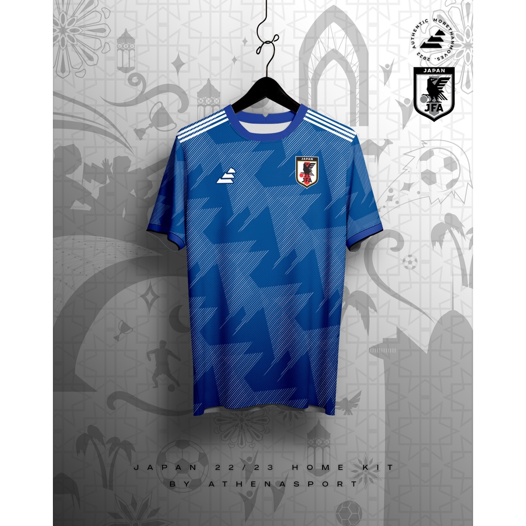 Jual Jersey Japan Piala Dunia Terbaru - World Cup Qatar 2022 ( Bahan Premium Dry-Fit Milano ...