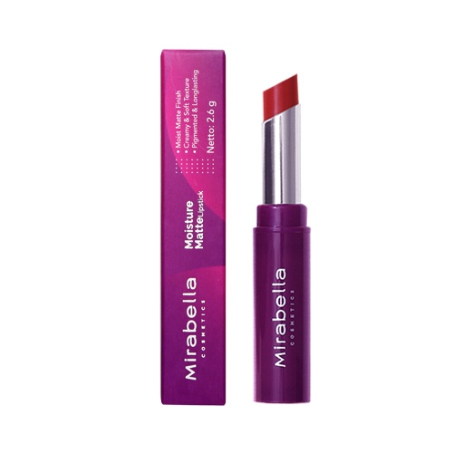 Jual DC Mirabella Moisture Matte Lipstick 04 (2,6g) | Shopee Indonesia