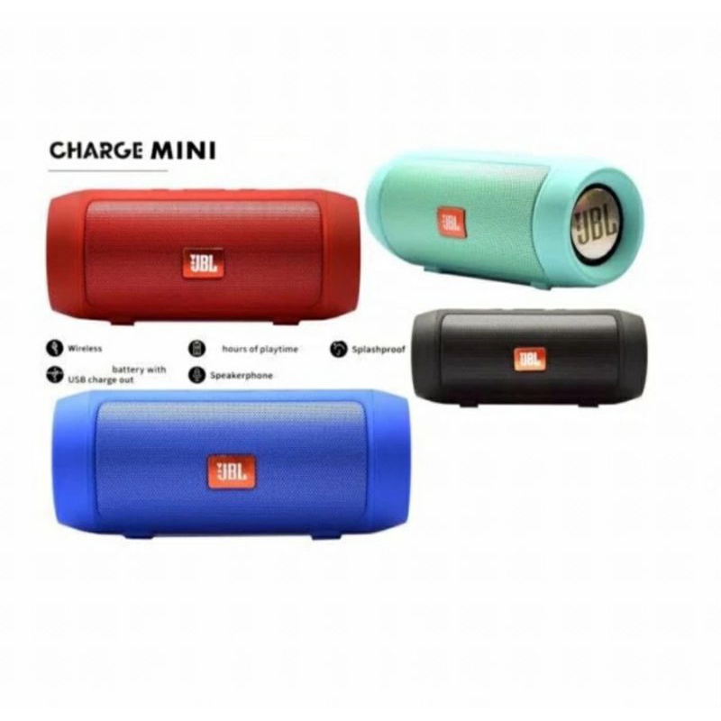 Jual SPEAKER BLUETOOTH WIRELESS JBL CHARGE MINI 2 PLUS | Shopee Indonesia