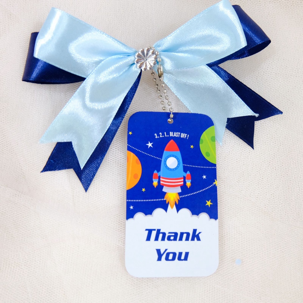 Jual Kartu Thank You Card Birthday / Tag Card Ulang Tahun - Astronot ...