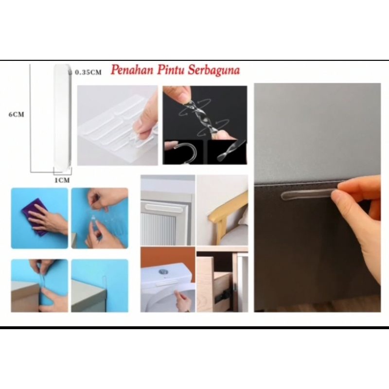 Jual PENAHAN PINTU SERBAGUNA 1 PAPAN ISI 10 PC | Shopee Indonesia