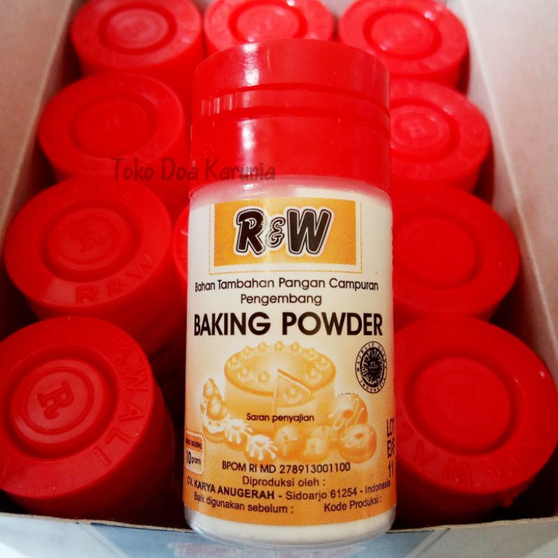 Jual BAKING POWDER Rajawali/R&W Botol 10gr | Shopee Indonesia
