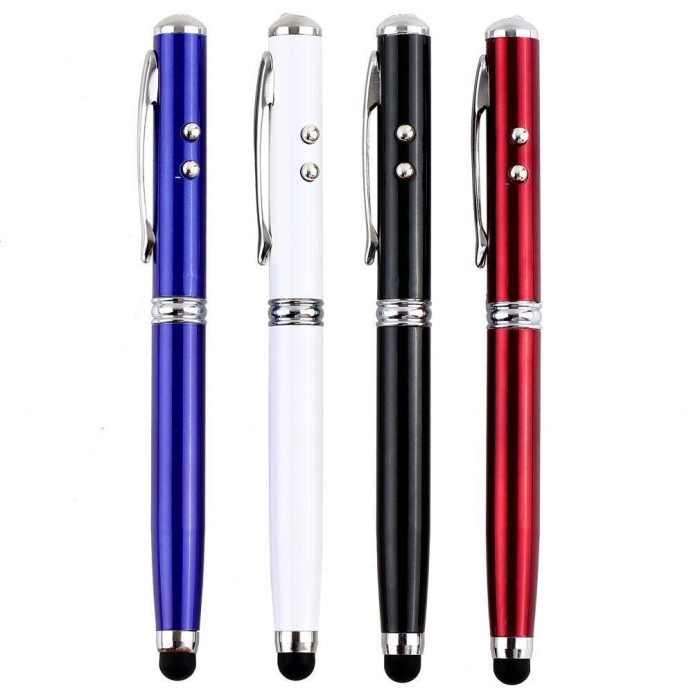 Jual Pen Stylus Pulpen Laser Bolpen Pointer Lampu LED Laser merah Touch ...