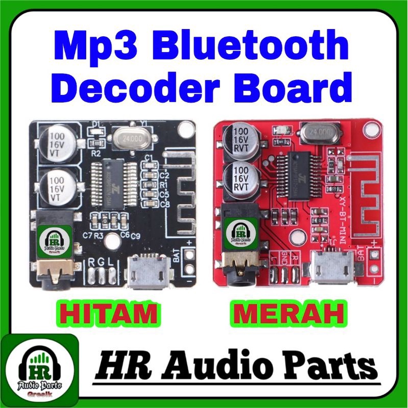 Jual Kit Mp3 Bluetooth 4.1 or Bluetooth 5.0 Decoder Board Mini Stereo ...