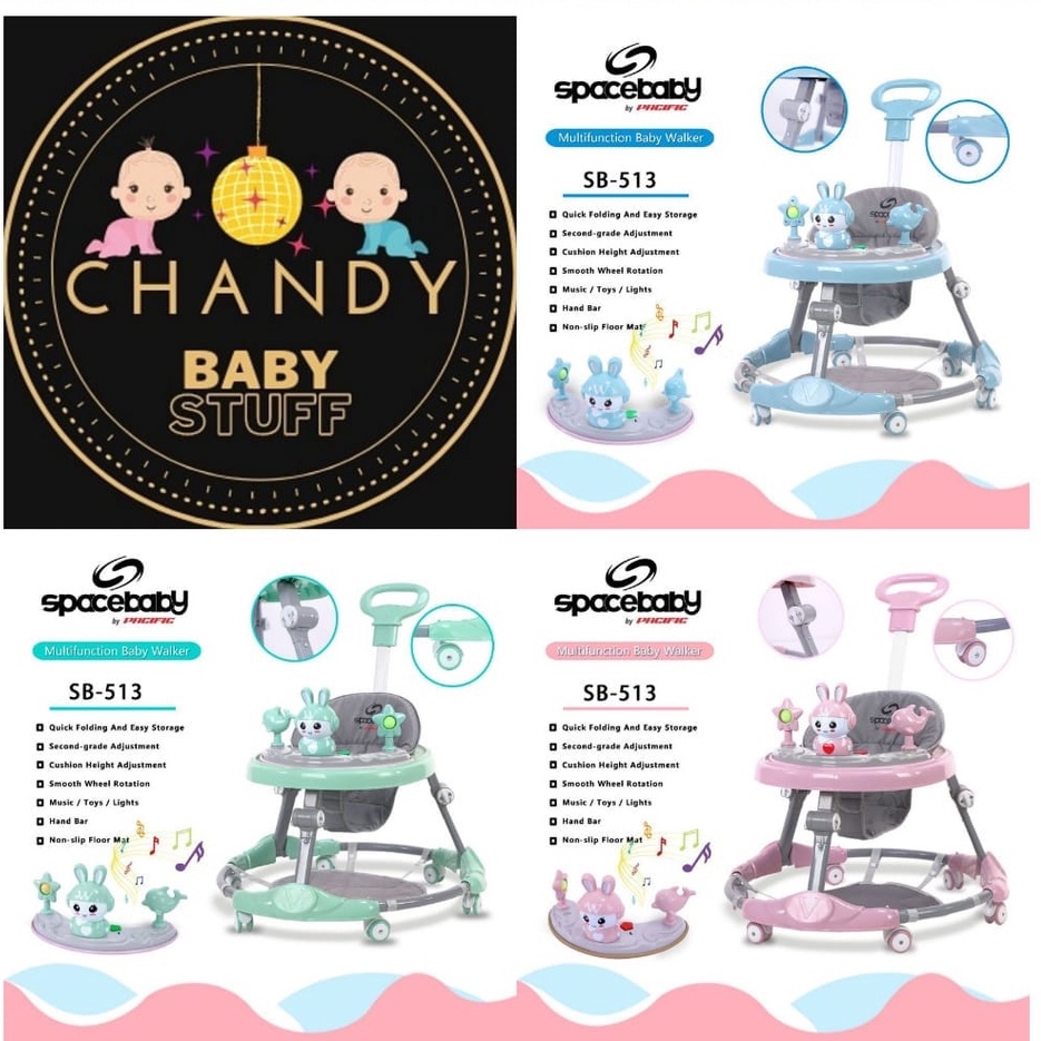 Jual BABY WALKER SPACE BABY SB 503/ SB 507/ SB 511/ SB 513/ SB 516/SB ...