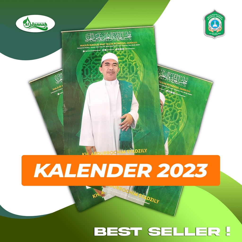 Jual KALENDER 2023 PRODUK ASLI RIYADLUL JANNAH | KALEDER 2023 ...