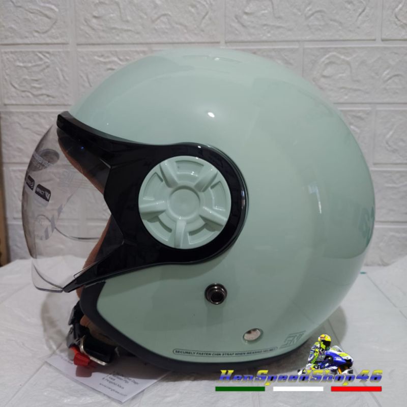 Jual helm cargloss YRH hijab - all size - helm clasik retro YR | Shopee ...