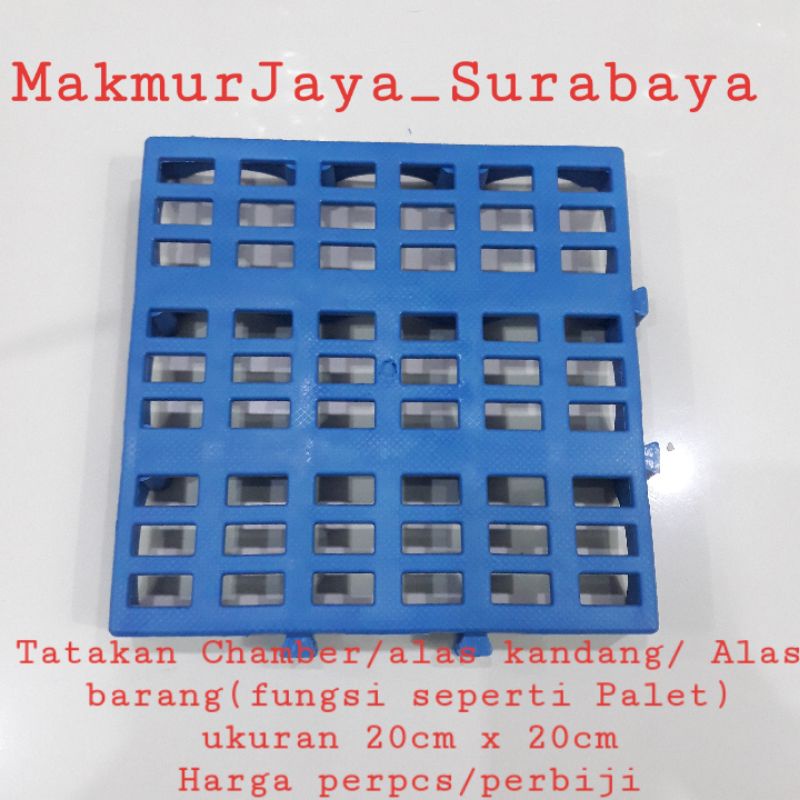 Jual Tatakan Chamber / Palet Media Filter Kolam Ikan / Alas Kandang Kelinci / Alas barang ...