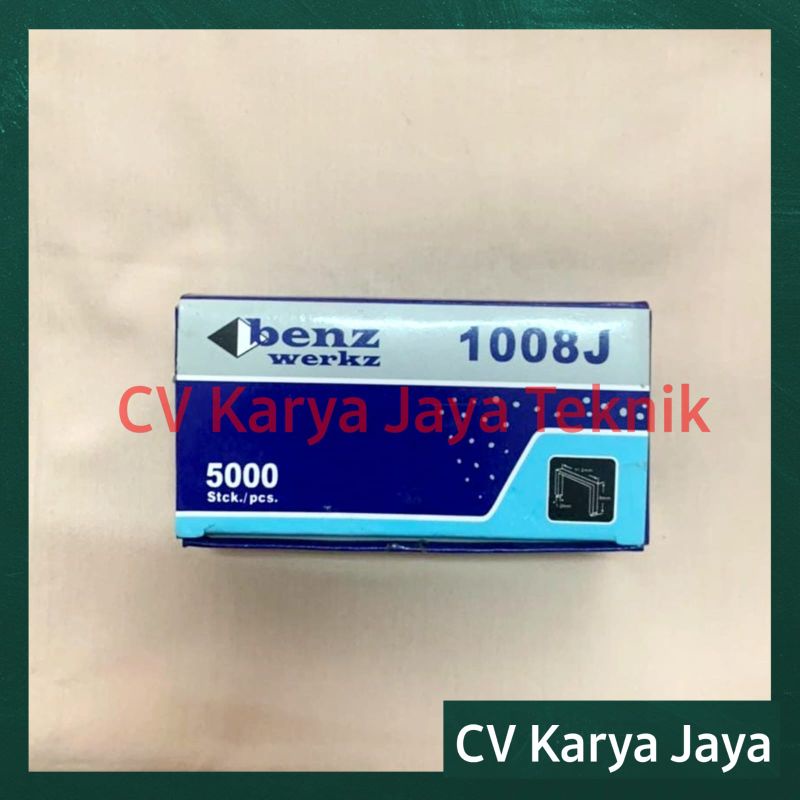 Jual Isi Staples Tembak Benz 1008J (5000 pcs) / Refill Stapler Gun ...