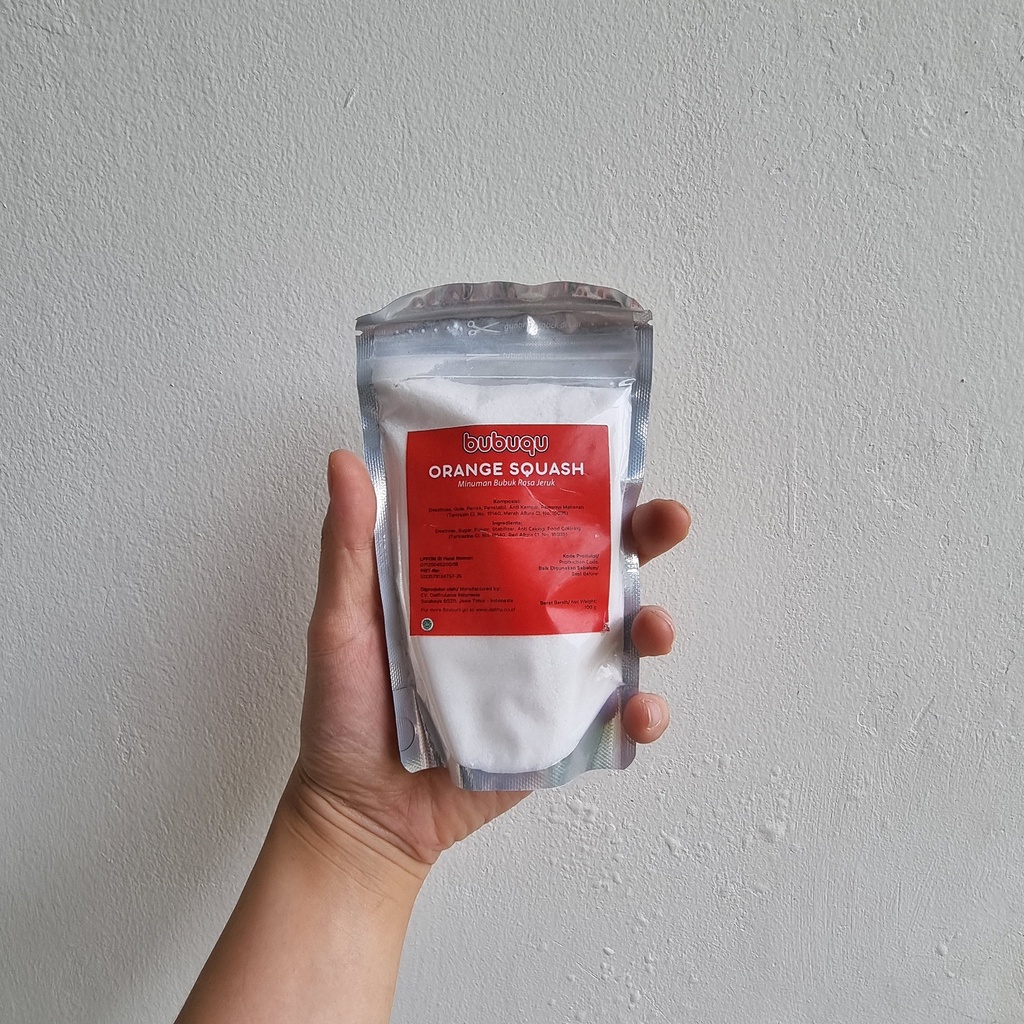 Jual 100gr Bubuqu Powder Drink All Variants - Bubuk Minuman Latte Red ...