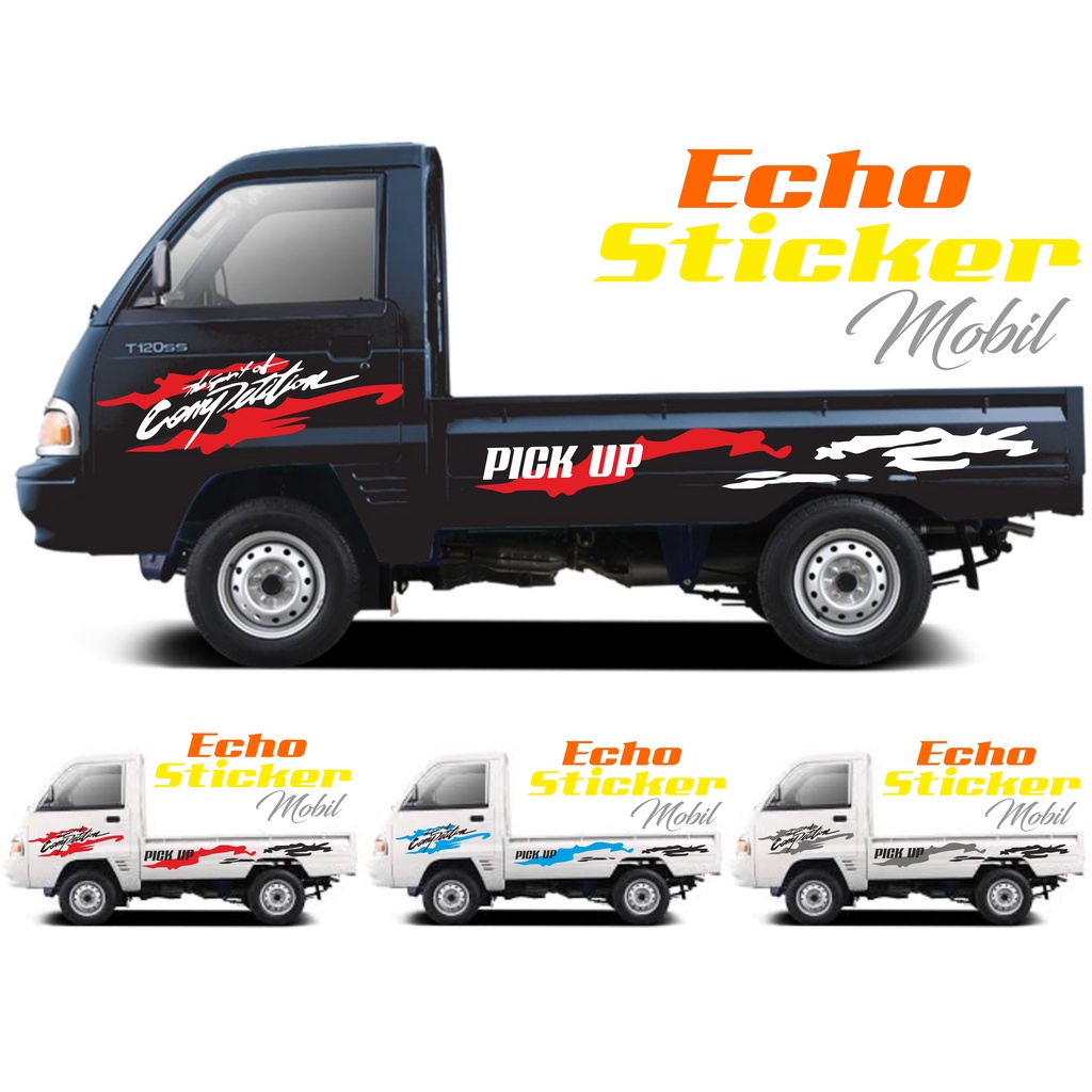 Jual Sticker Striping sticker cuting mobil pick up tss ... | Shopee ...