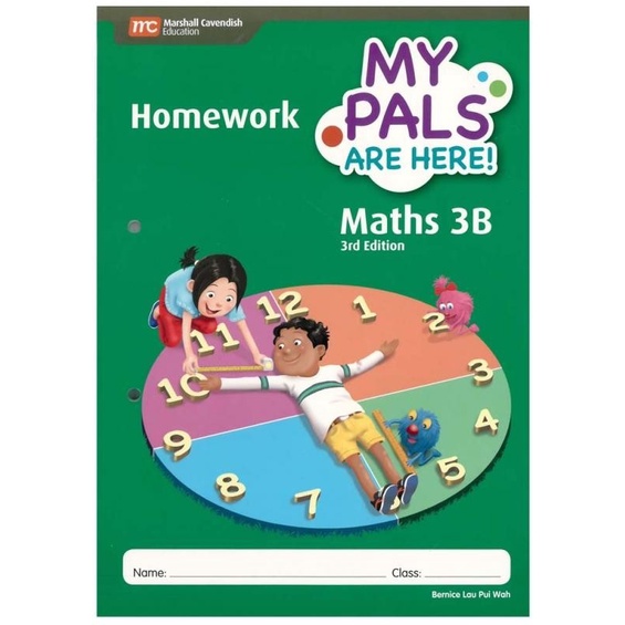 Jual School Book My Pals Are Here Maths Homework 3B (3E) | Shopee Indonesia