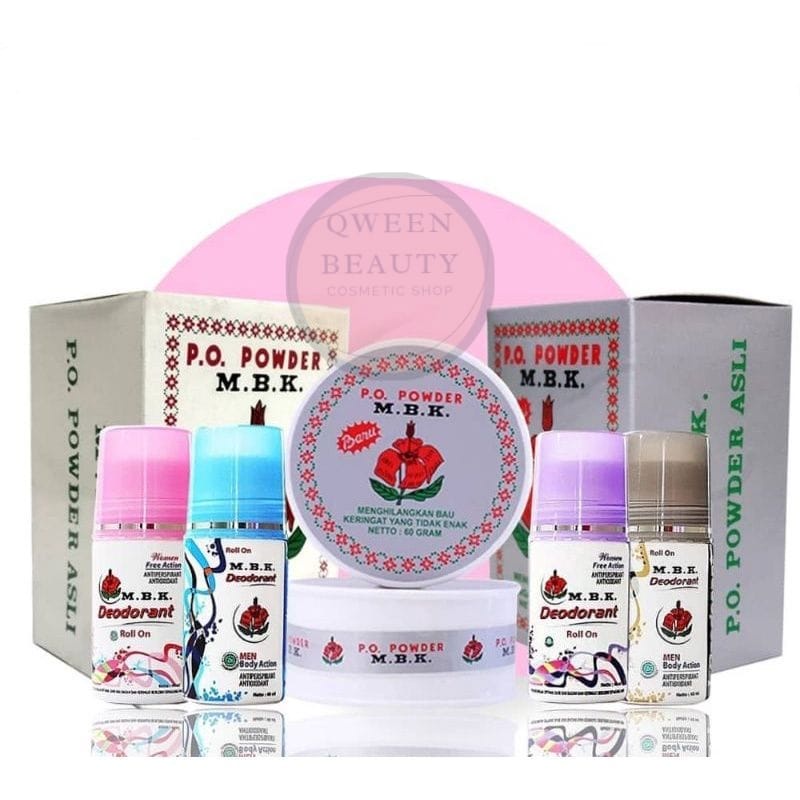 Jual MBK Deodoran Roll On dan Box / Bedak Tawas / Penghilang Bau Badan / PO Powder MBK | Shopee ...