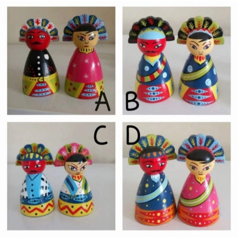 Jual Boneka kayu ondel mini 9cm | Shopee Indonesia