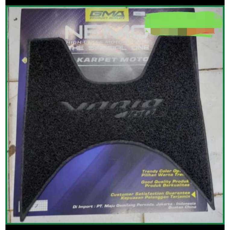 Jual karpet fazzio Vario 160 model Spiral/Mie bahan premium original NEMO Vario | Shopee Indonesia