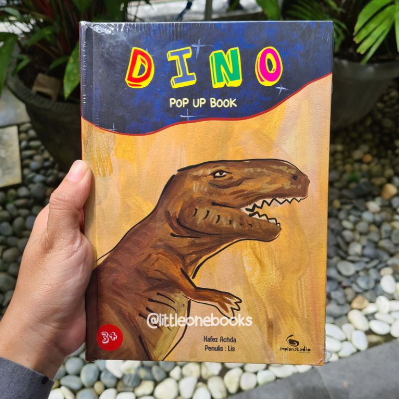 Jual Dino Pop Up Book Impian Studio / Buku pop-up anak dinosaurus ...