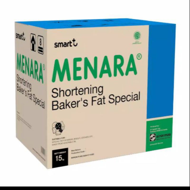 Jual Menara Shortening / Margarine Putih Tawar 250 gram (Repack ...