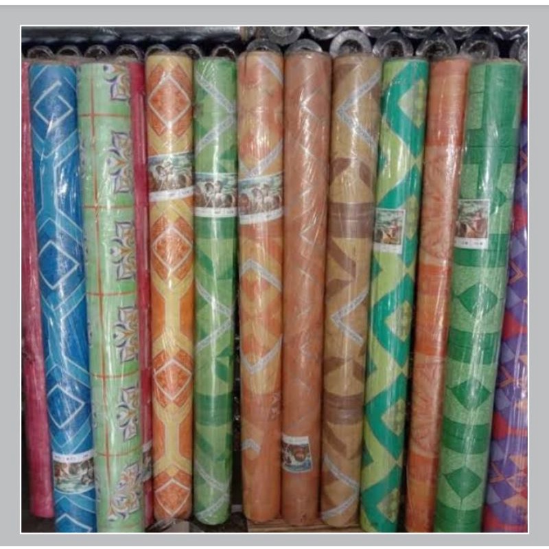 Jual KARPET MEJA DAN LANTAI PLASTIK VINYL METERAN TINGGI 1,2 METER RANDOM | Shopee Indonesia