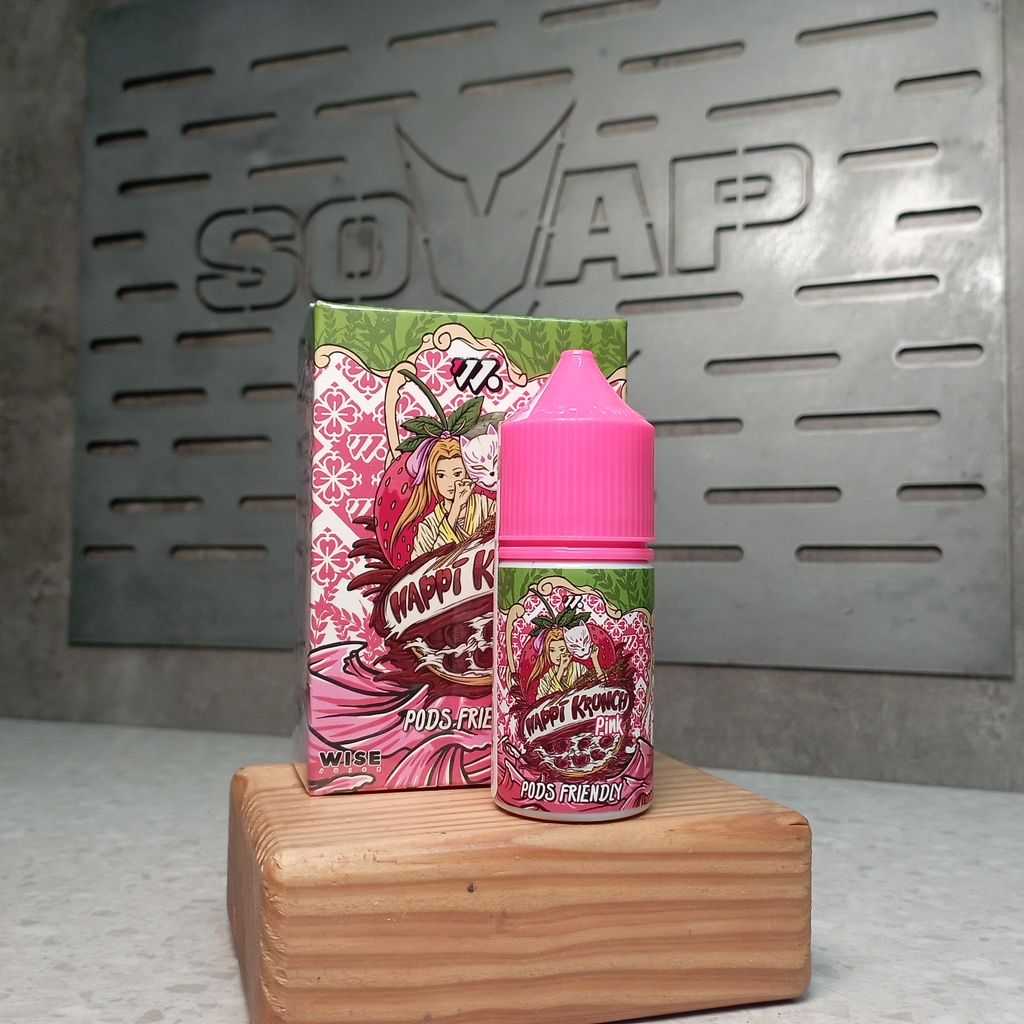 Jual Happi Krunch Pink Pods Friendly 12mg 30ml | Shopee Indonesia