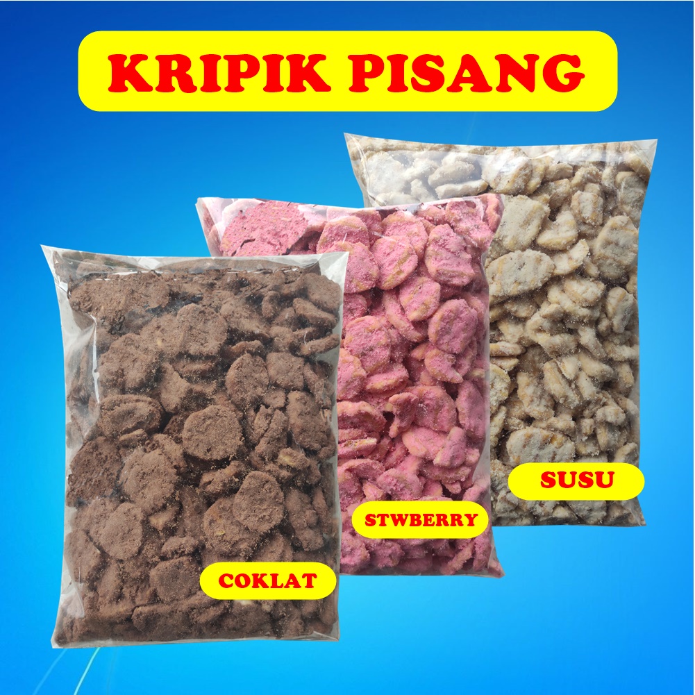 Jual KRIPIK KERIPIK PISANG ANEKA RASA COKLAT SUSU STRAWBERRY | Shopee ... Jual KRIPIK KERIPIK PISANG ANEKA RASA COKLAT SUSU STRAWBERRY | Shopee ...