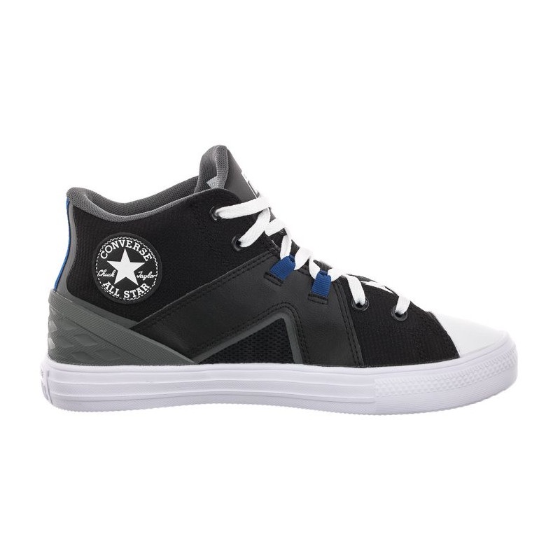 Jual Converse Chuck Taylor All Star Flux Ultra Leather Mesh Mid Black ...