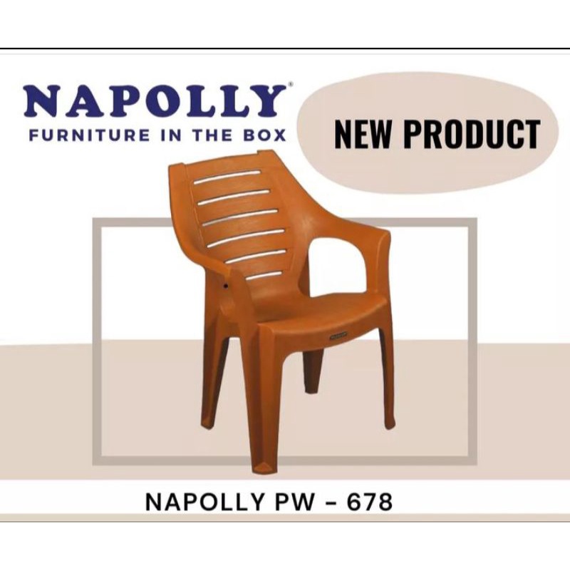 Jual Kursi Plastik NAPOLLY PW 678 | Shopee Indonesia