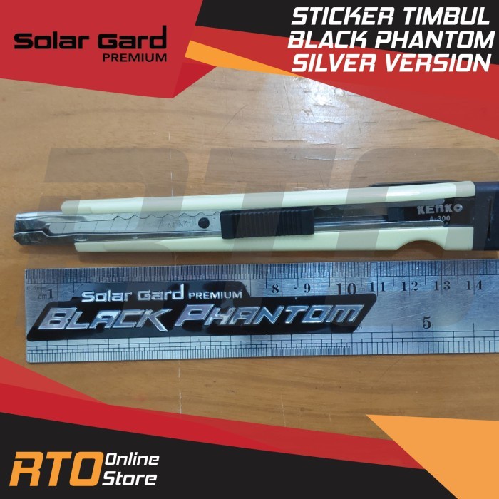 Jual Sticker Solar Gard Black Phantom Silver Original | Shopee Indonesia