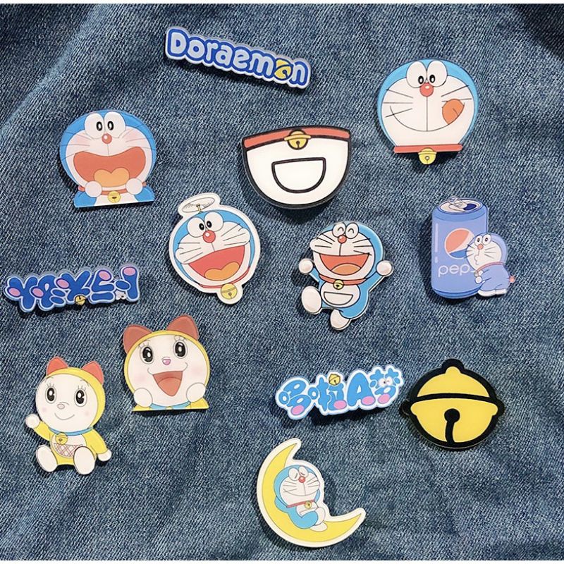 Jual bros pin akrilik karakter animasi kartun doraemon | Shopee Indonesia