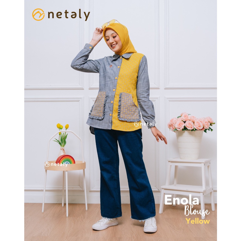 Jual Netaly Enola Kuning | Shopee Indonesia