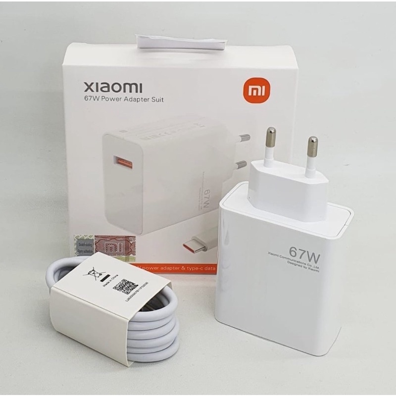 Jual Charger Xiaomi Original 100% Tipe-C/micro Fast Charging 67 Watt ...