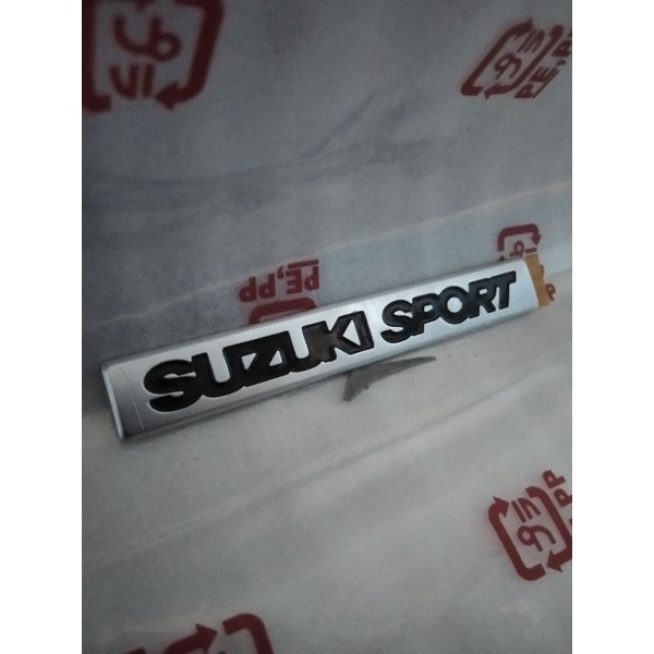 Jual Emblem tulisan suzuki sport original | Shopee Indonesia