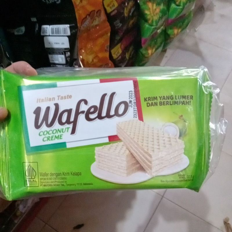 Jual Wafello Coconut Creme 37.5 gram | Shopee Indonesia