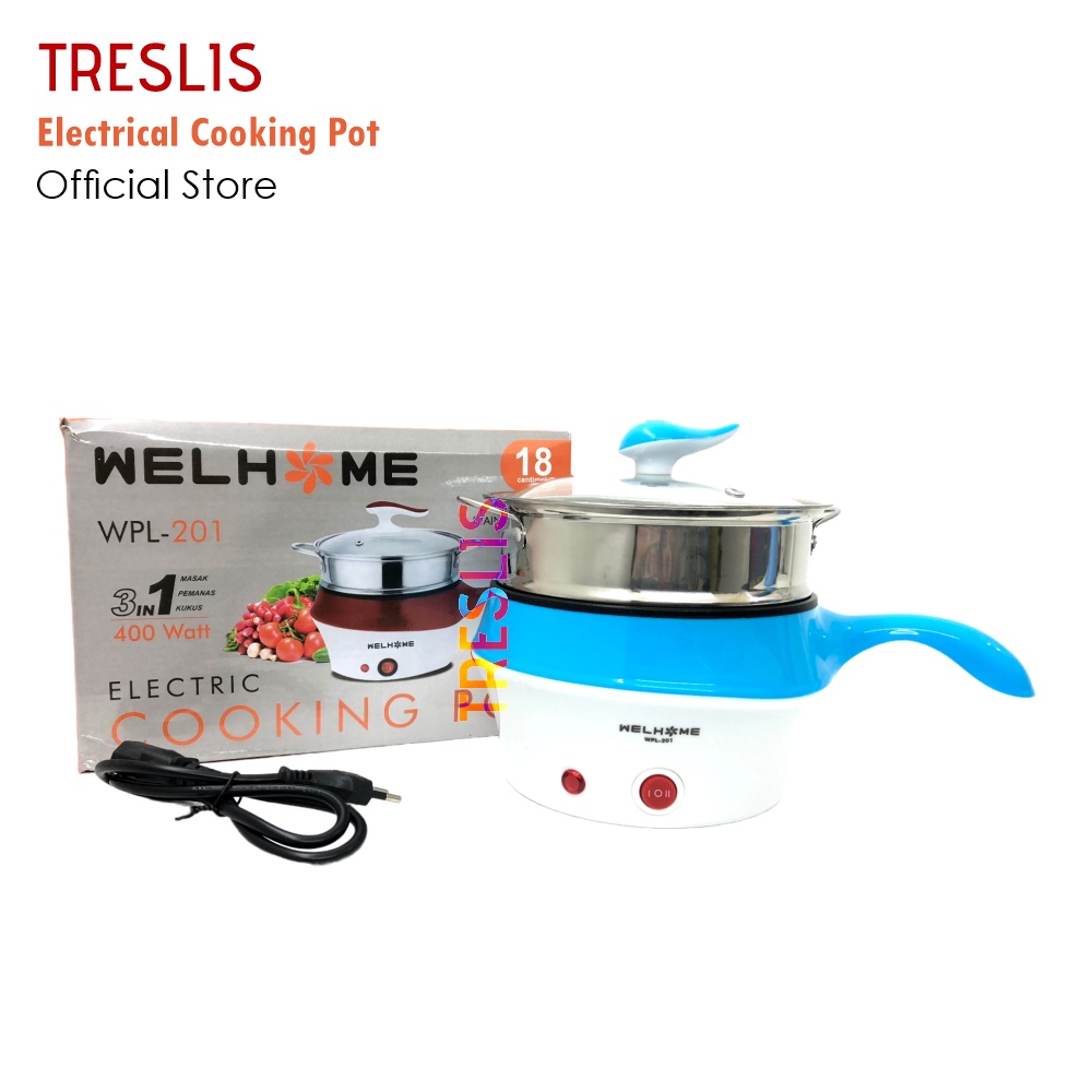 Jual Panci Elektrik Serbaguna Cooking Pot 3in1 Panci Listrik Masak ...