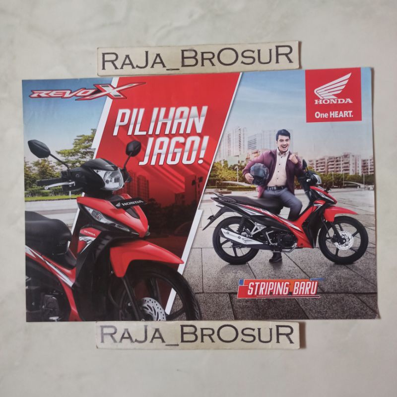 Jual Poster brosur katalog flyer Honda Revo X/Revo Fit 2022 | Shopee ...