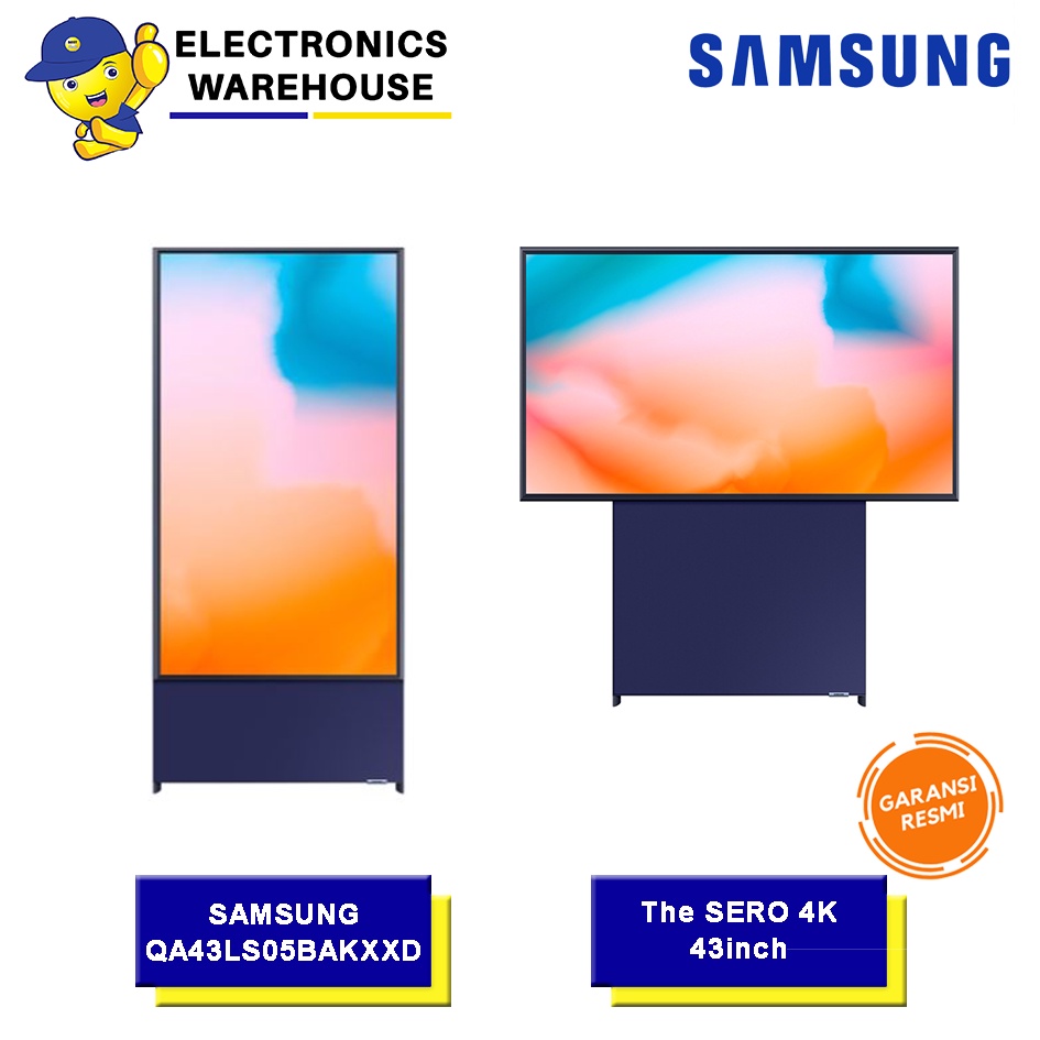 Jual SAMSUNG THE SERO QA43LS05BAK QLED TV 43 INCH 4K SMART TV 43LS05T ...