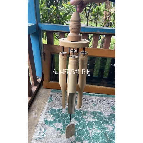 Jual Lonceng angin bambu / lonceng bambu tradisional natural | Shopee ...
