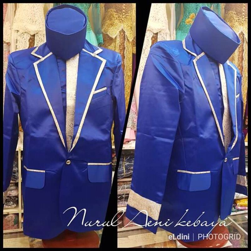 Jual Jas Pengantin Muslim setelan dengan celana | Shopee Indonesia