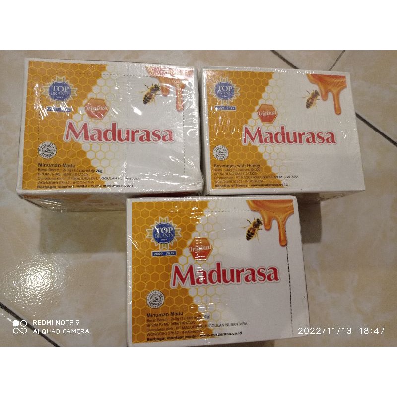 Jual Madurasa sachet original 1box isi 12 sachet | Shopee Indonesia