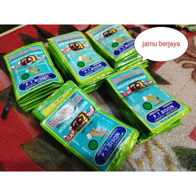 Jual Bubuk bison obat gatal isi 12bungkus | Shopee Indonesia