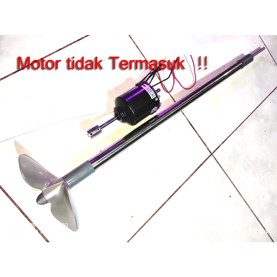 Jual Propeller sampan memancing shaft pipa baling 1 set | Shopee Indonesia