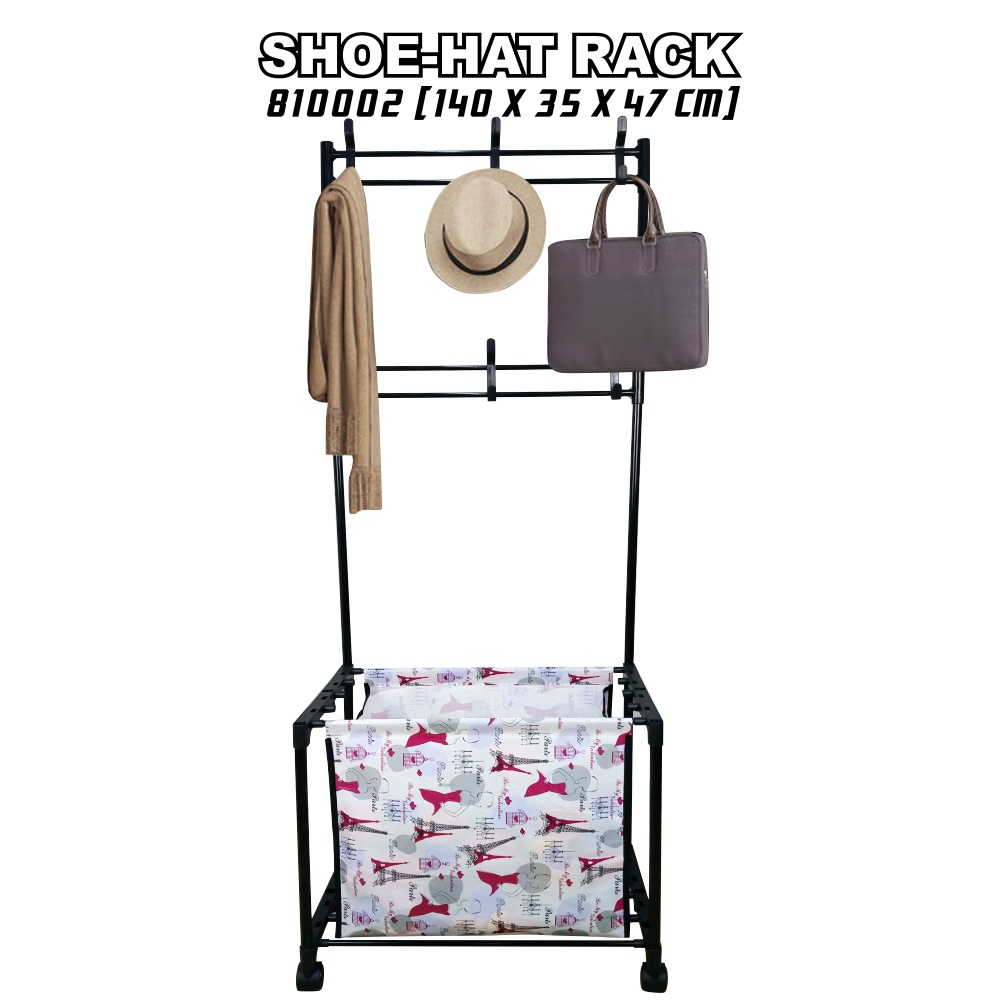 Jual Rak Serbaguna Rakit 810001/02 Rak Jemuran Rak Topi Rak Sepatu Shoe ...
