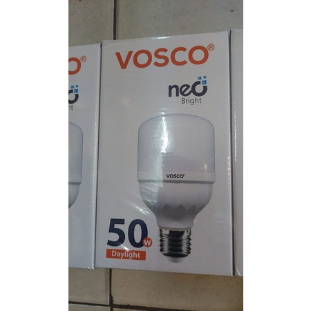 Jual Lampu VOSCO Neo Bright Led Bulb Tabung 50 W/Watt Murah | Shopee Indonesia