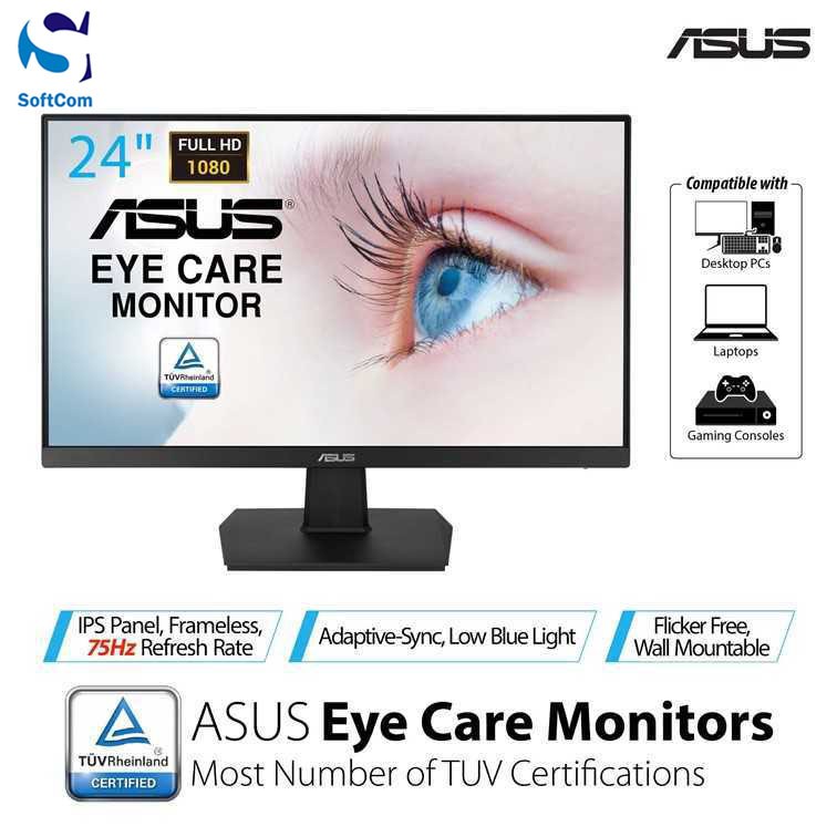 Jual Asus Monitor VA24EHE 23.8" LED IPS FreeSync | Shopee Indonesia